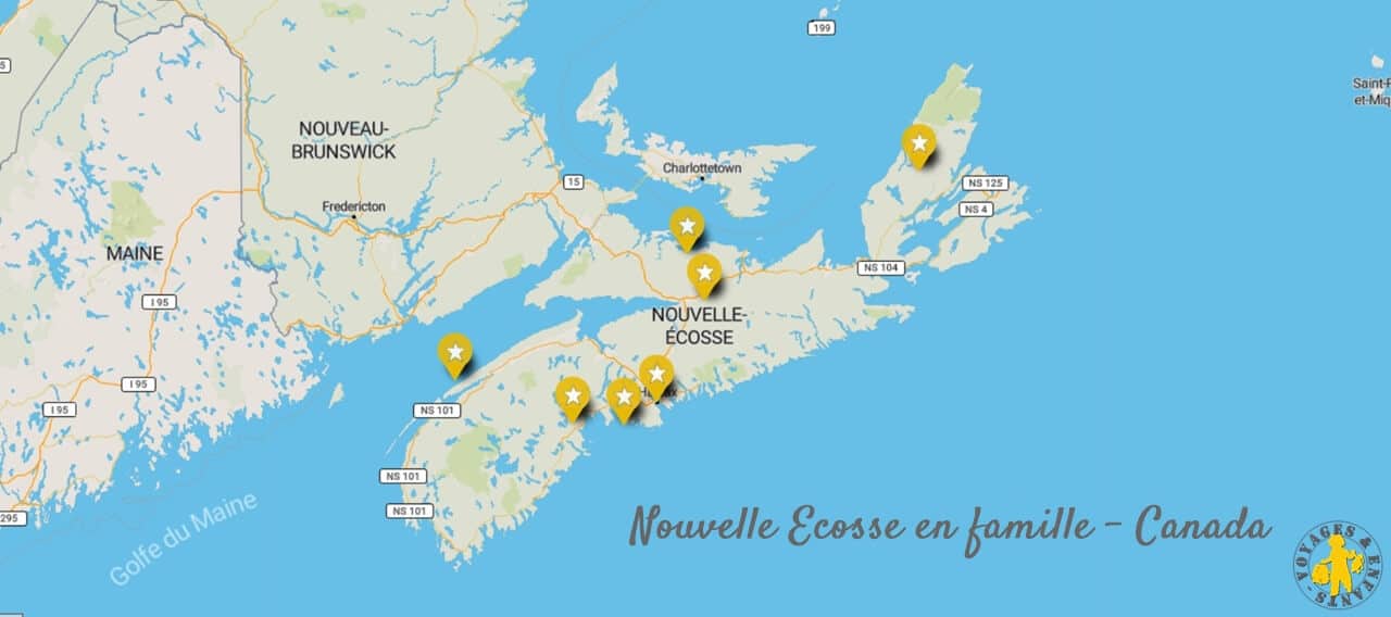 Nouvelle Ecosse en famille: vacances à la mer au Canada