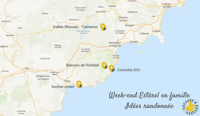 Week-end randonnée Estérel en famille Var | VOYAGES ET ENFANTS