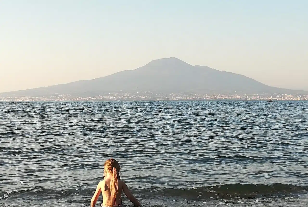 Campanie en famille : Naples, Vésuve